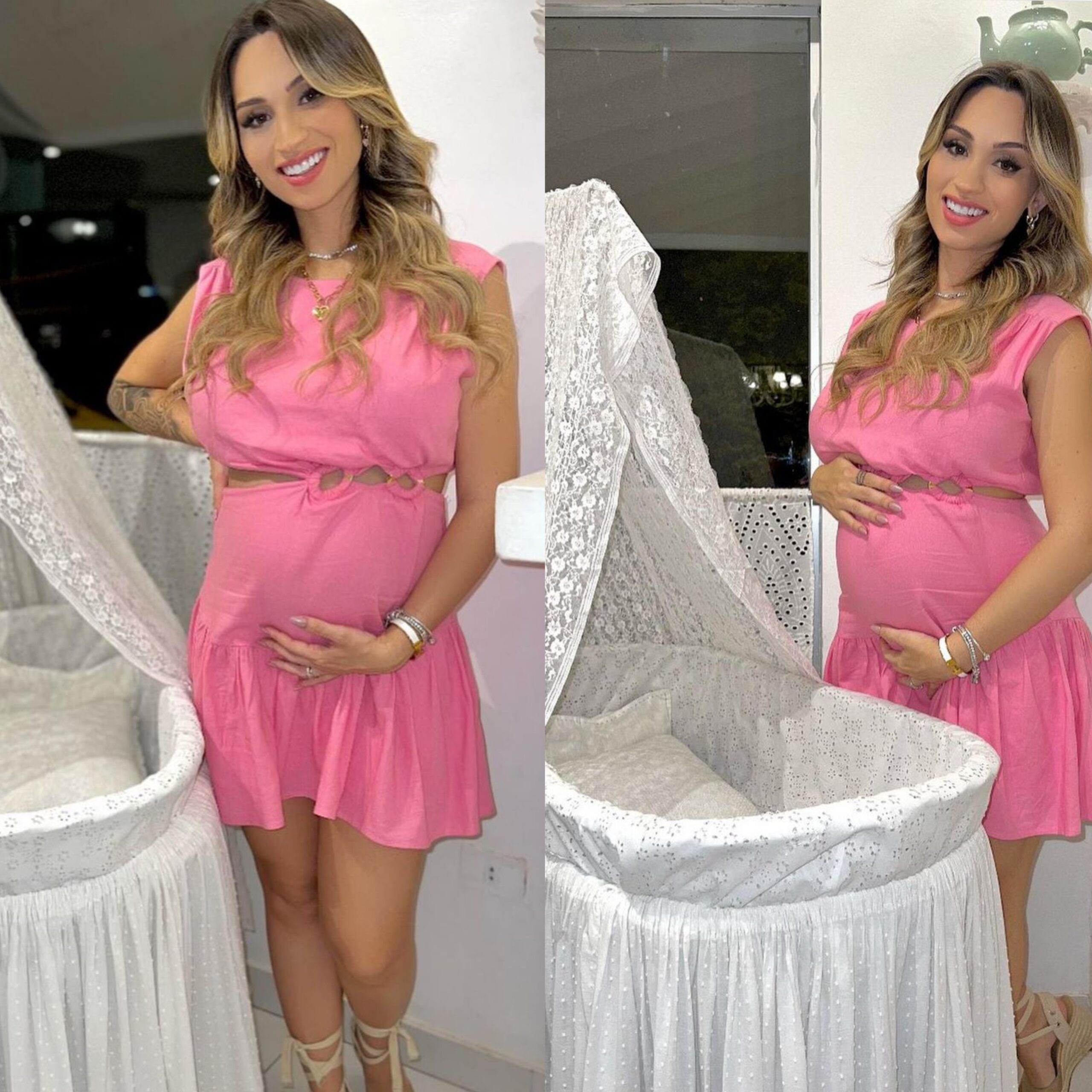 Popular / Doña de Jean Fernandes presentó la cuna de su bebé: "Ya no ...