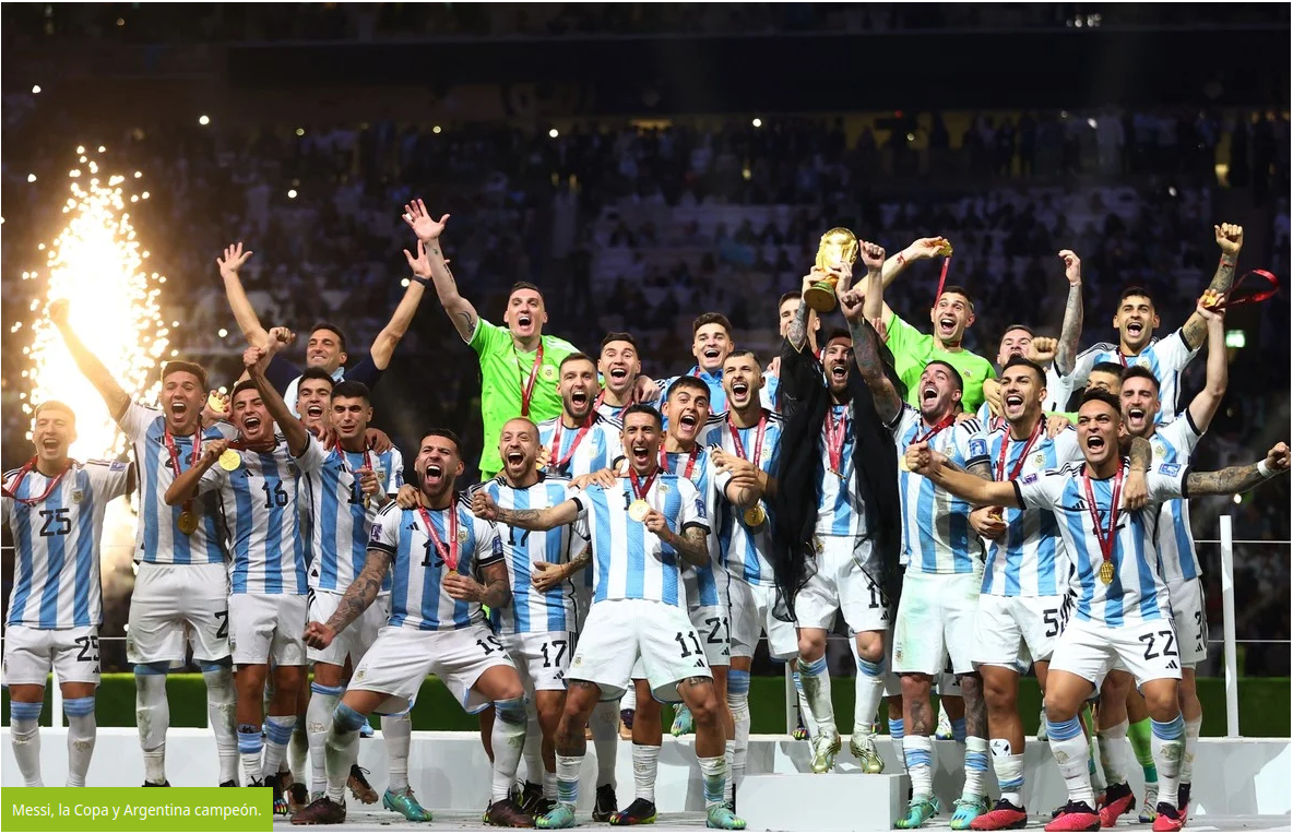 Popular / ¡Argentina es el campeón del mundo de la mano de Lionel Messi!